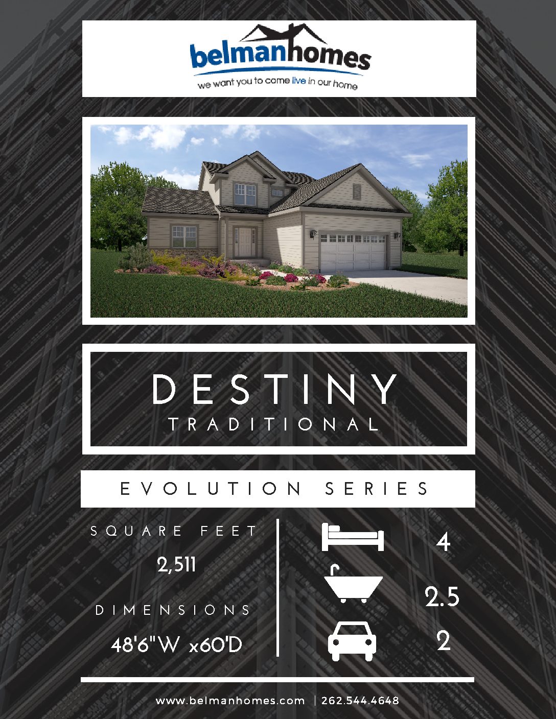 Destiny Traditional Brochure | Belman Homes